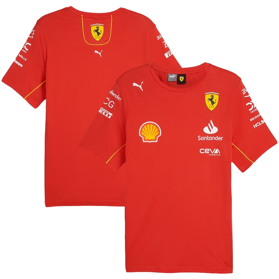 T-Shirt Équipe Scuderia Ferrari 2024 : Maillots de foot et NBA sur ... T-Shirt Équipe Scuderia Ferrari 2024 : Maillots de foot et NBA sur ...